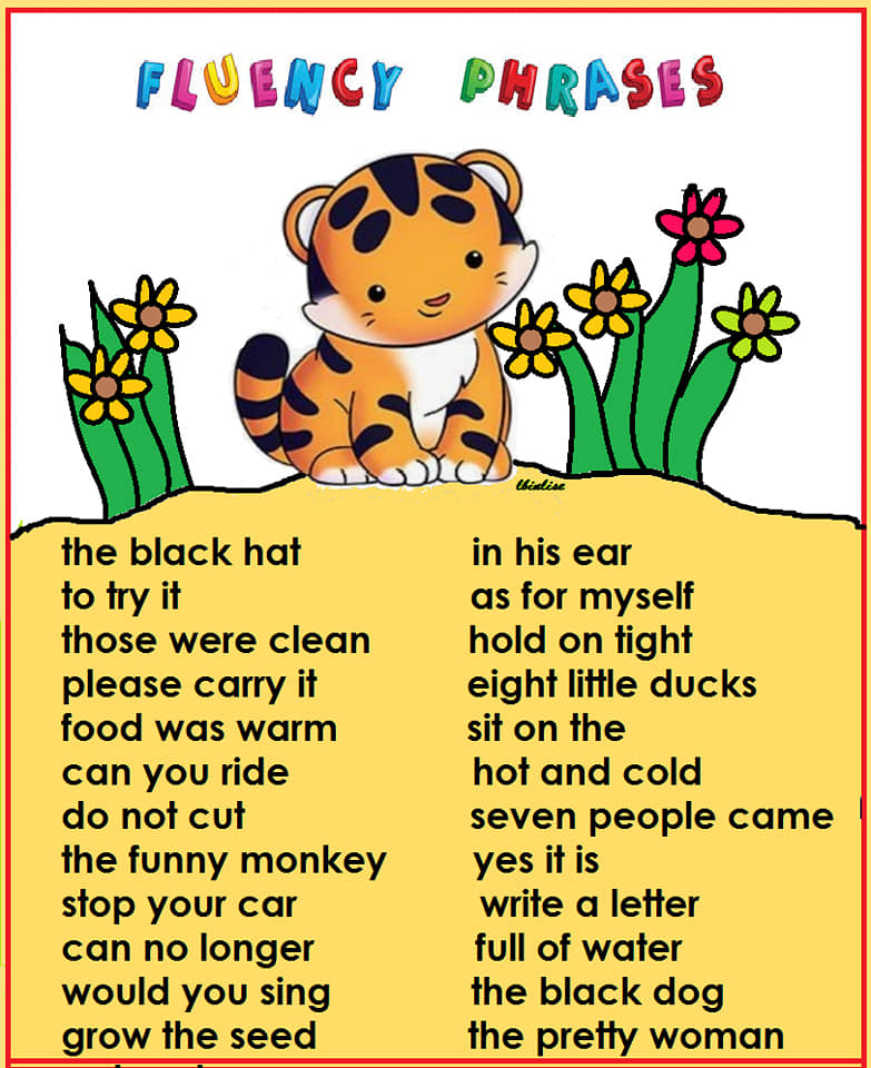 FLUENCY PHRASES (Free Download) - Teachers Click