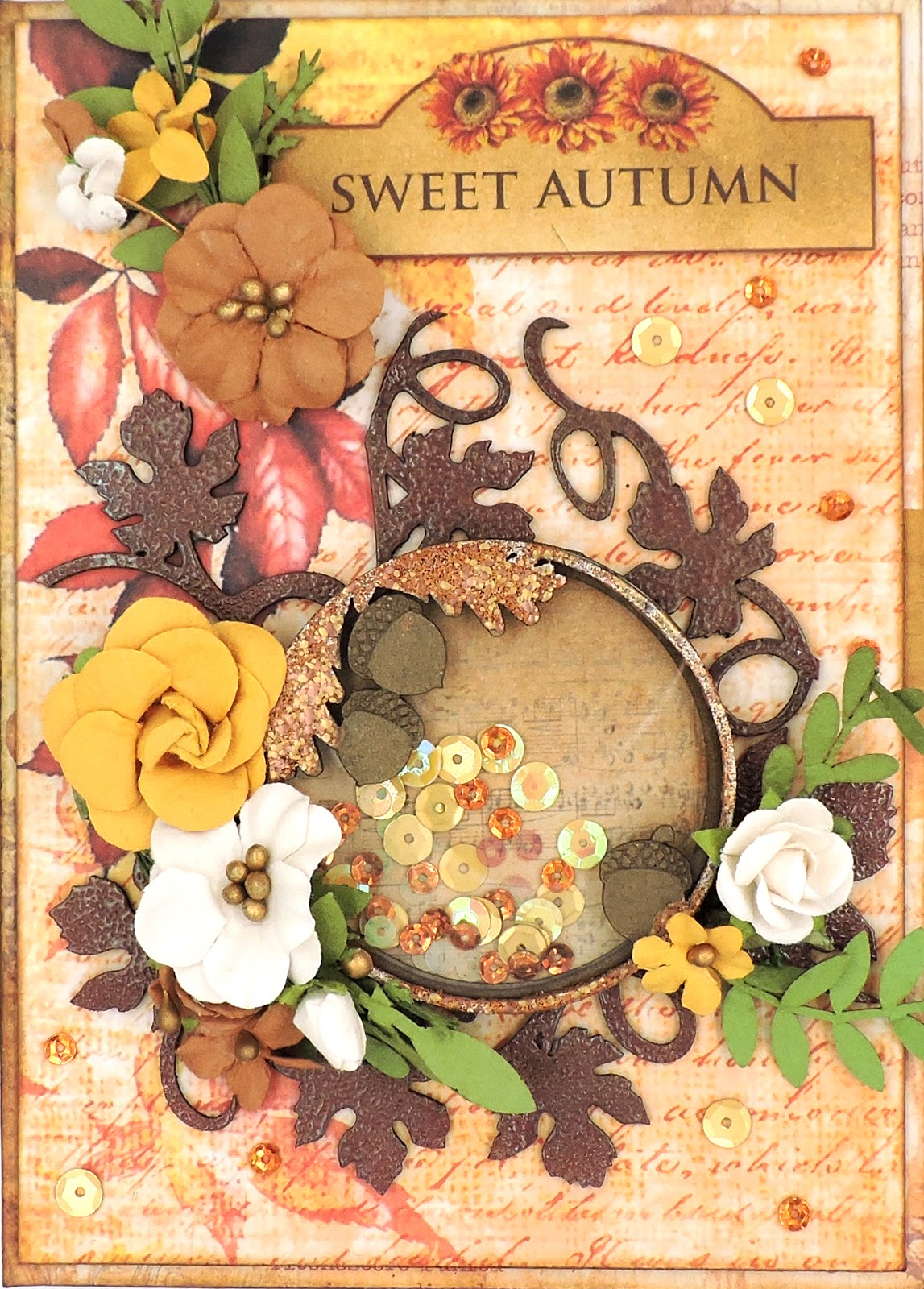 Scrappy Musings: Sweet Autumn: A Mini Album