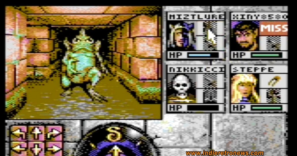 Indie Retro News: Eye of the Beholder C64 - Early beta footage of the ...