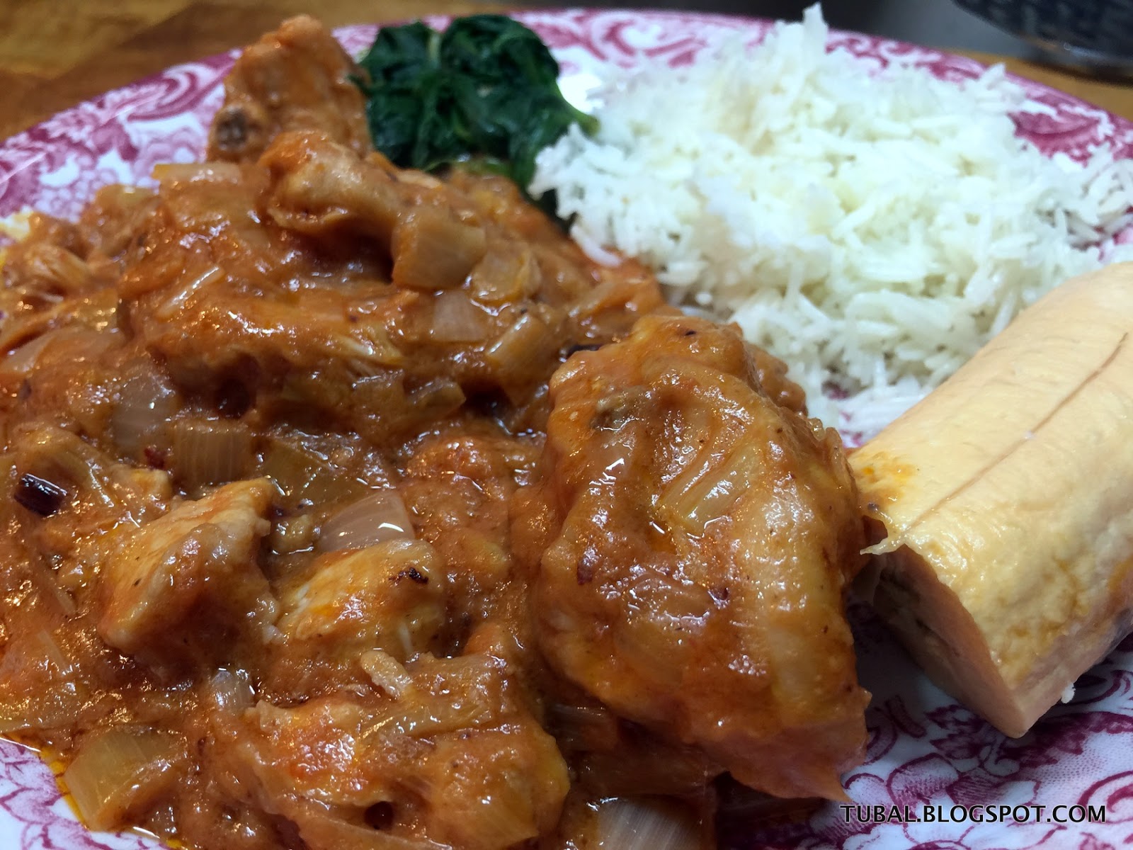 TUBAL: MOAMBE DE POLLO CONGOLEÑO