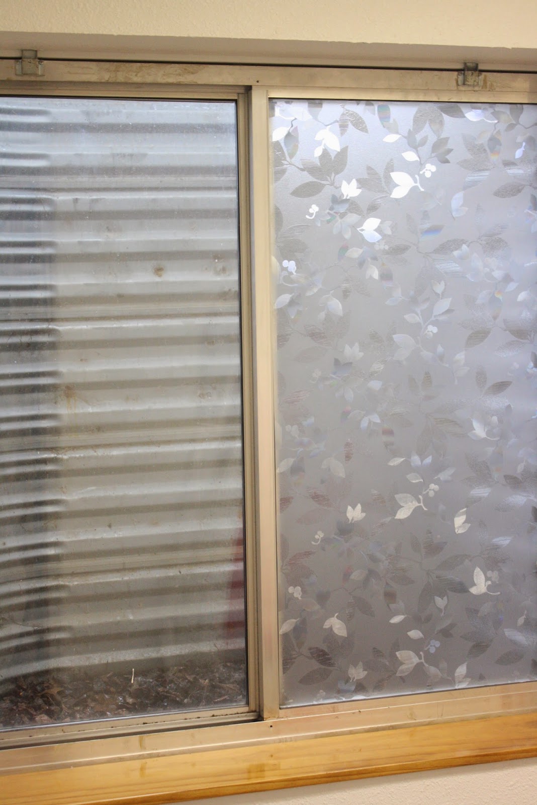 His, Hers and Ours DIY: PRIVACY WINDOW FILM