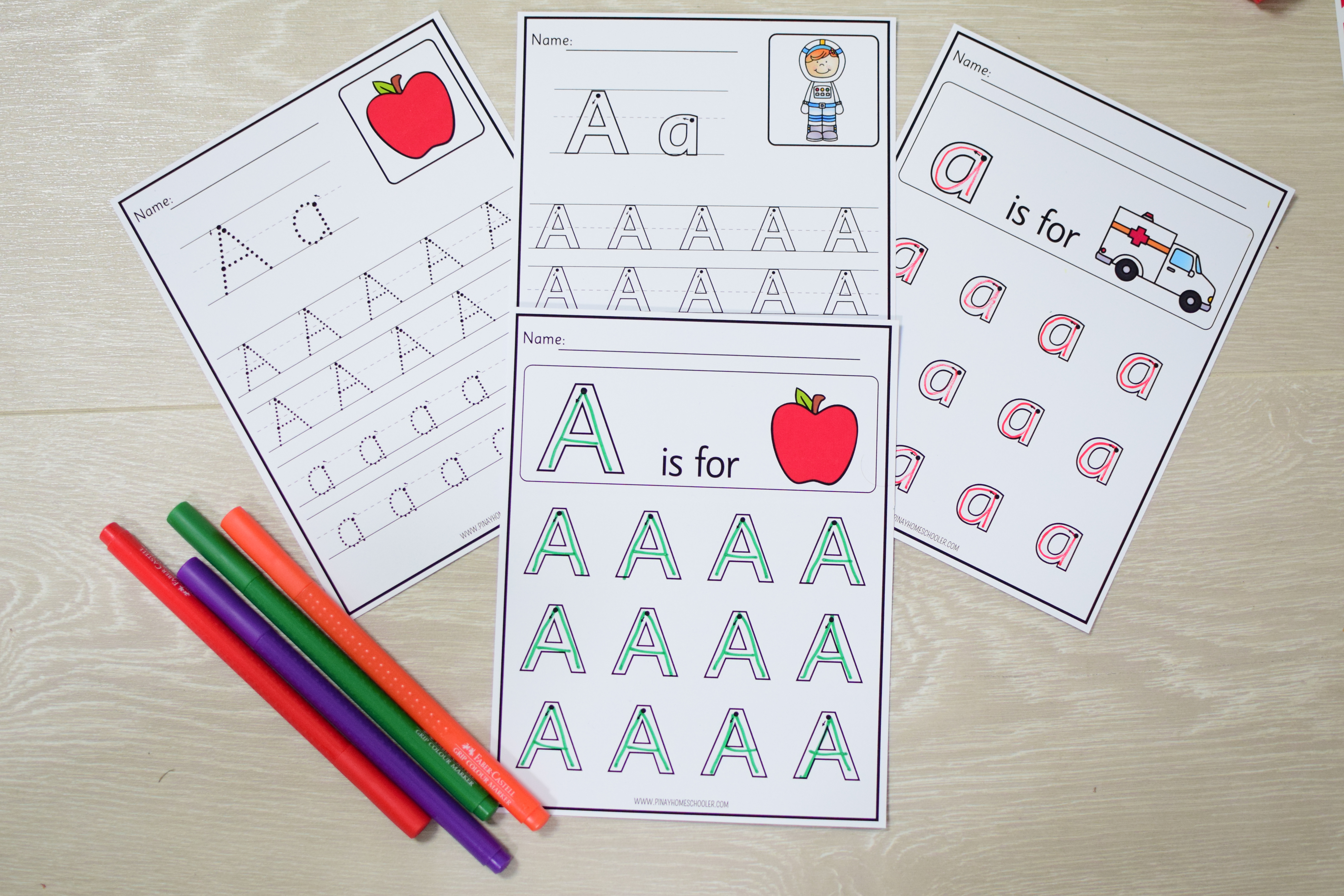 FREE Letter A Curriculum Sampler | The Pinay Homeschooler