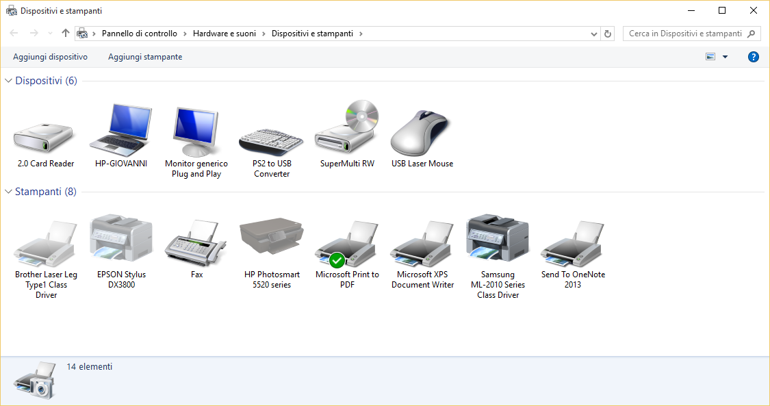 Windows 10 - Installare ed usare una stampante sul Print Server GetNet ...