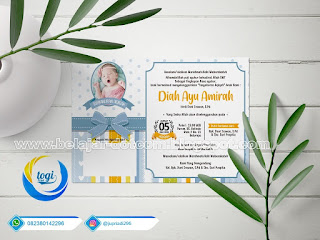 Download Template Undangan Aqiqah Format CorelDRAW - Kumpulan Tutorial