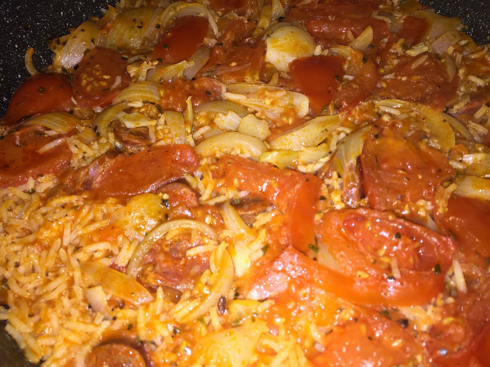 Plat unique grande tablée : Riz à la Mexicaine