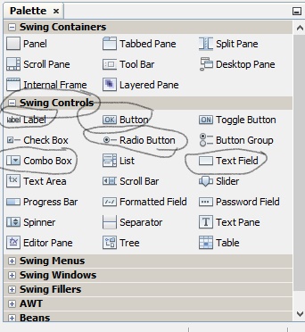 Form Gaji Karyawan Java menggunakan NetBeans