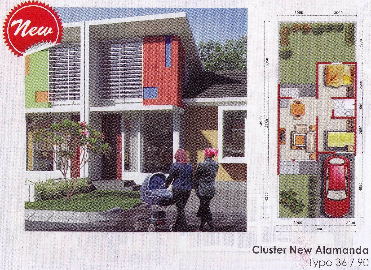 GRAND DEPOK CITY: CLUSTER NEW ALAMANDA