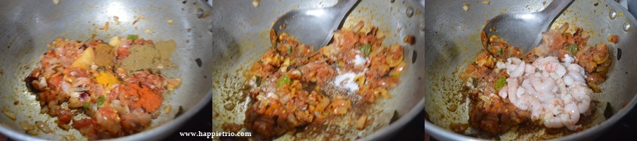 Kerala Prawn Curry | Nadan Chemmeen Curry | Iral Thengapal Kuzhambu ...