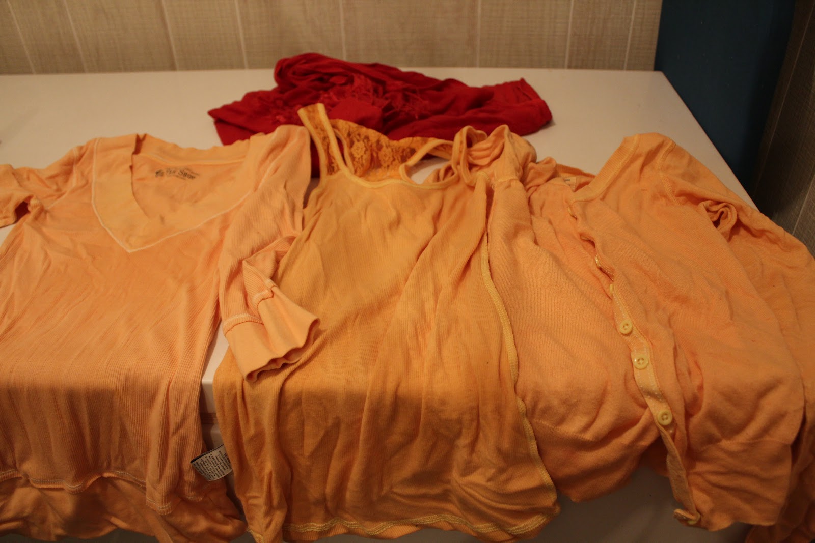 Tinting Faded Clothes {Frugal Fashion}