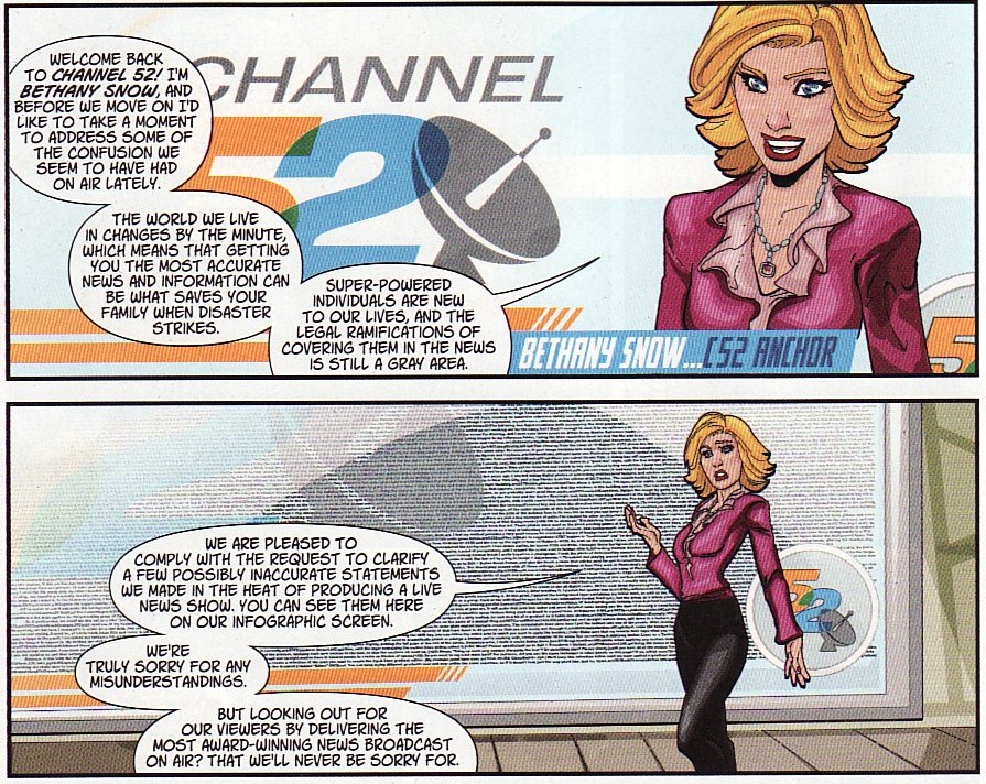 Supergirl Comic Box Commentary: Channel 52 Retraction