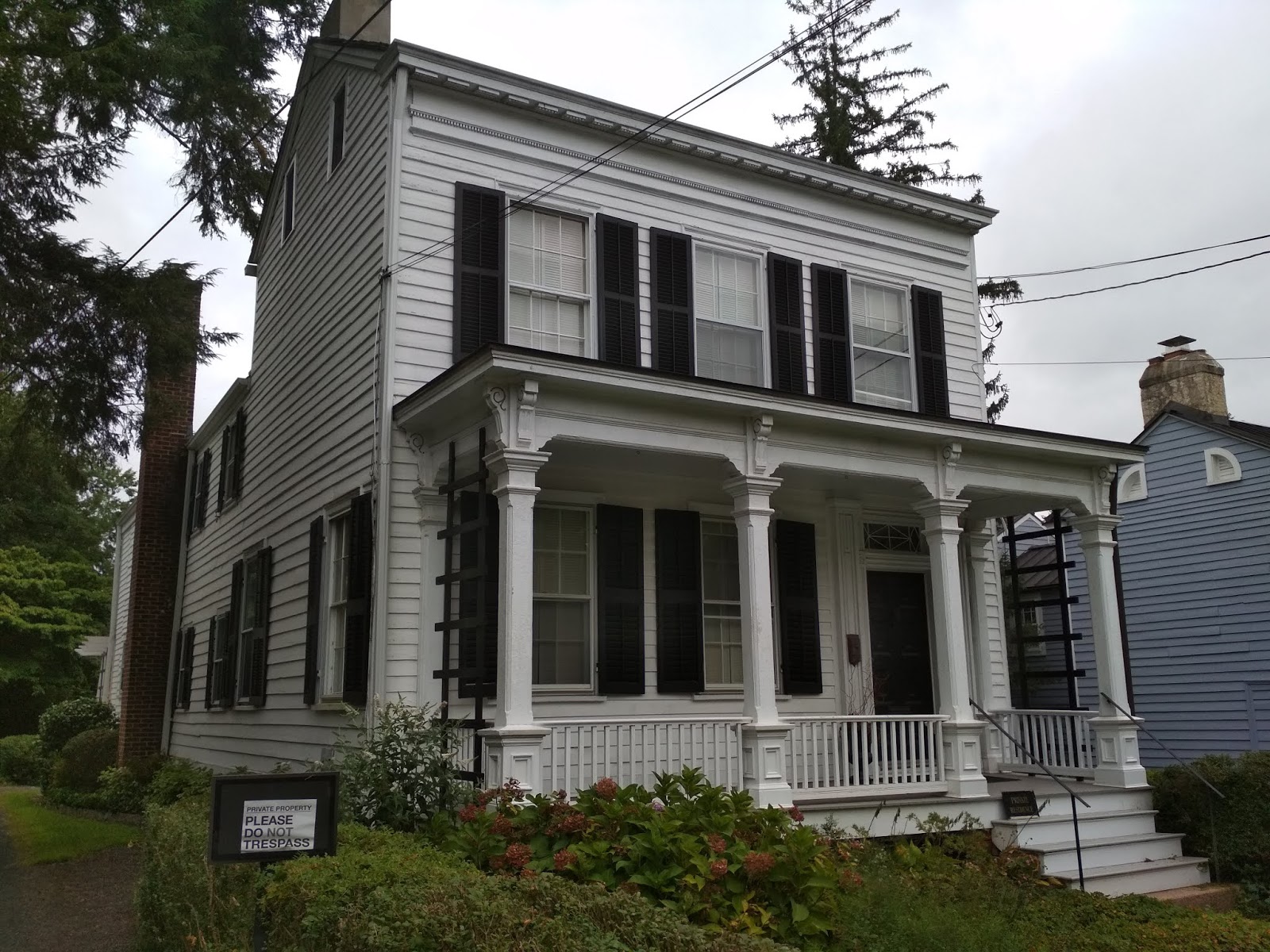 CHINAR SHADE : ALBERT EINSTIEN'S HOUSE IN PRINCETON