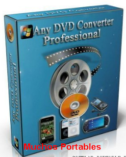 Any DVD Converter Pro 5.5.9 Español Portable | Muchos Portables