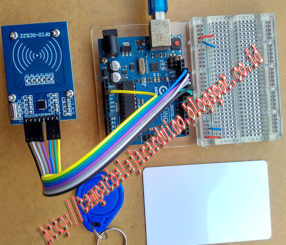 Tutorial Rfid Reader MIFARE RC522 Dengan Arduino | Tempat Belajar Arduino