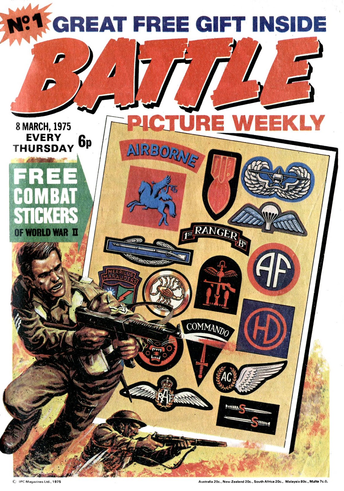 Weird WWII: "Battle Picture Weekly" aka "Battle Action", "Battle Action ...