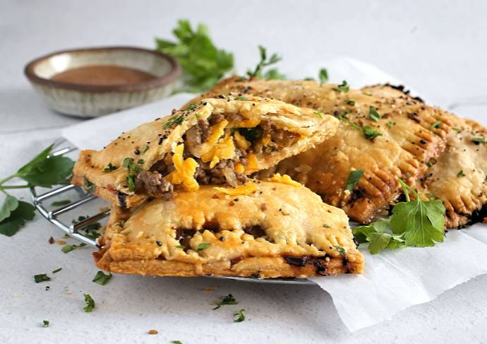 Hungry Couple: Cheeseburger Hand Pies