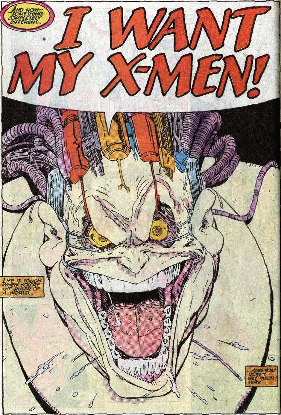 Chris Claremont: Mind Control Central: Mojo's Mind Control Mayhem Part I: Be My, Be Mine X-Babies