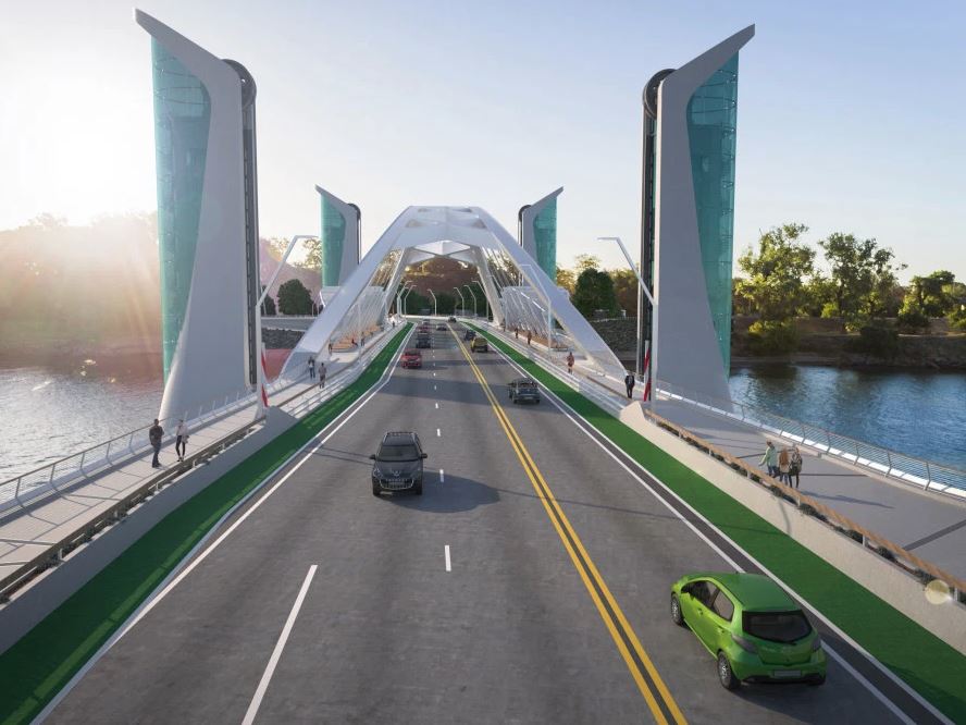 LivingInUrbanSac: “Spring” Bridge Design Chosen