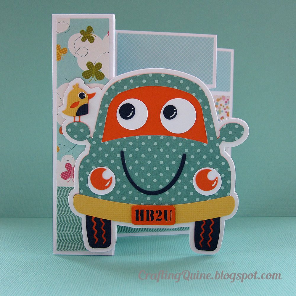 Crafting Quine: Three Cards from One Car