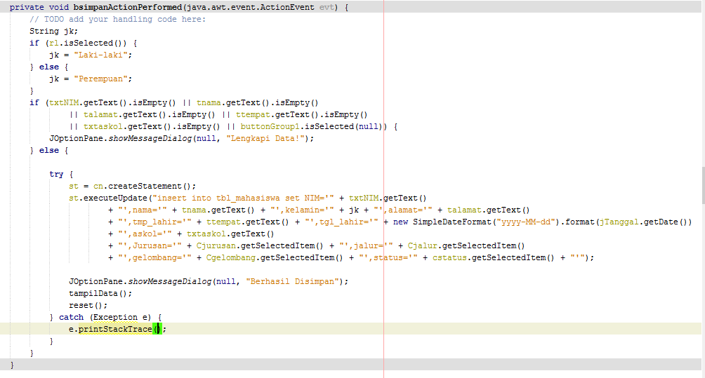 Cara Membuat CRUD Java Dengan Mysql | Kopi - Geeks