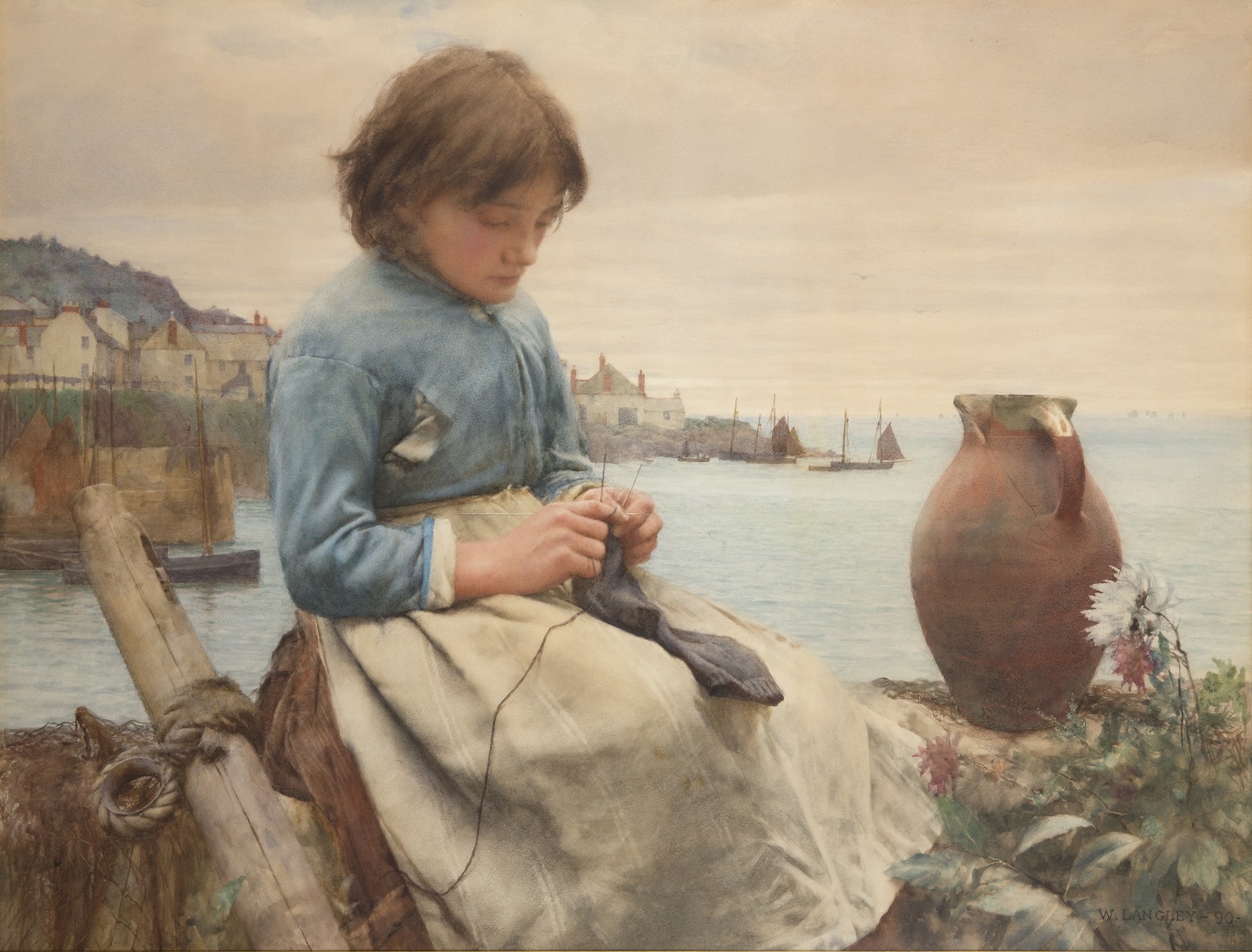 Walter Langley | Genre painter | Tutt'Art@ | Pittura * Scultura ...