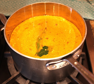 Spiced Yellow Lentils and Rice with Raita