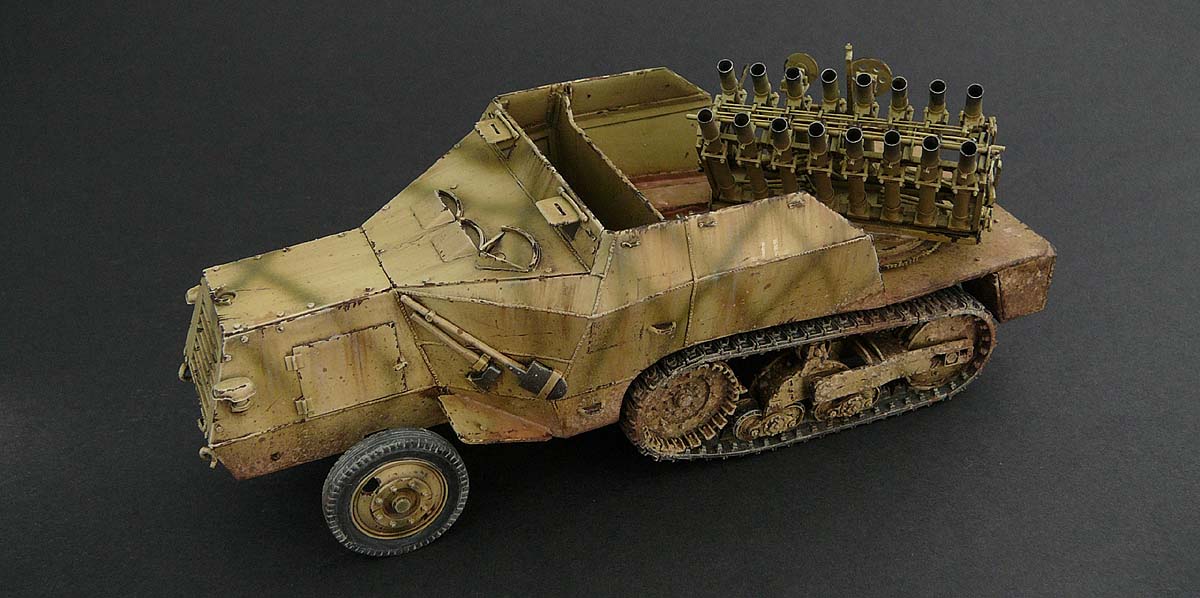 Pin-Up Miniatures Studio: Leichter Reihenwerfer 16 Rohe Auf Somua MCG ...