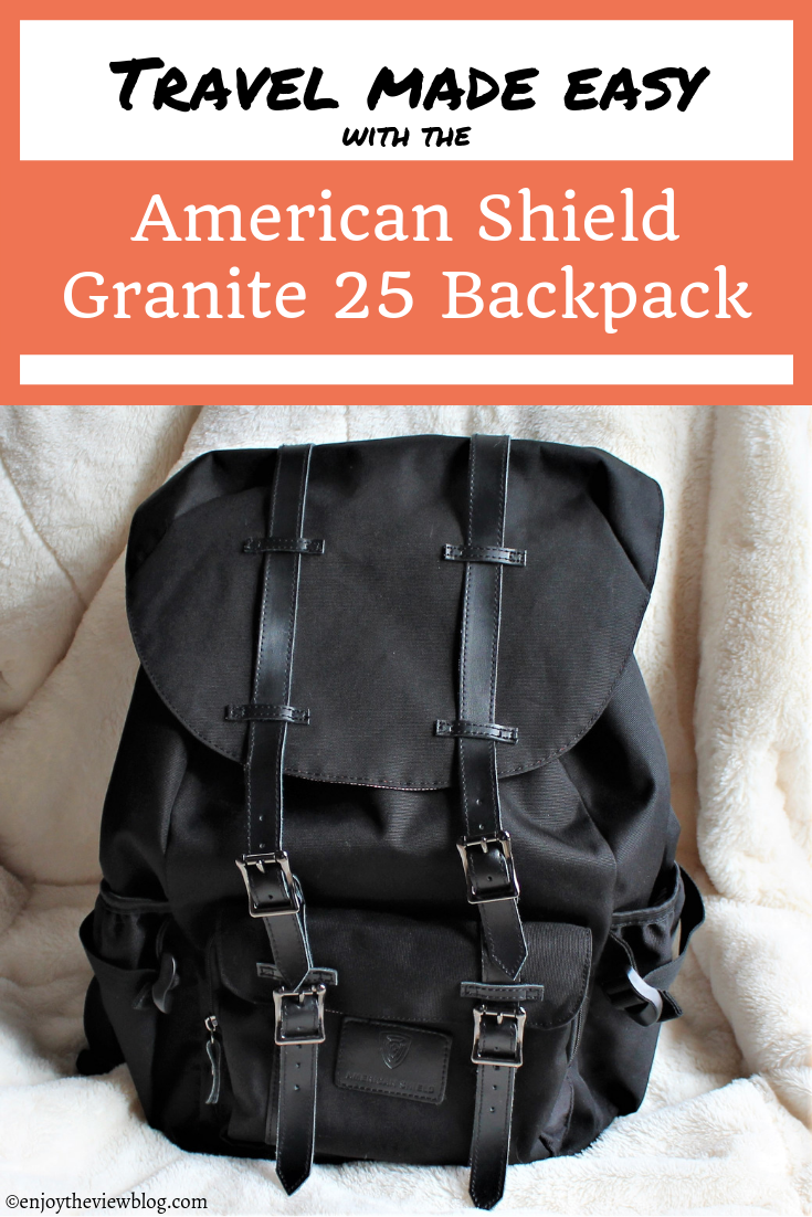 Travel Made Easy with the American Shield Granite 25 Backpack (and a ...