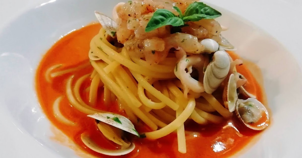 Linguine al sapore di mare.(con tutorial dell’impiatto)