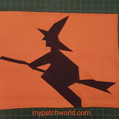 witch quilt block | All about patchwork and quilting