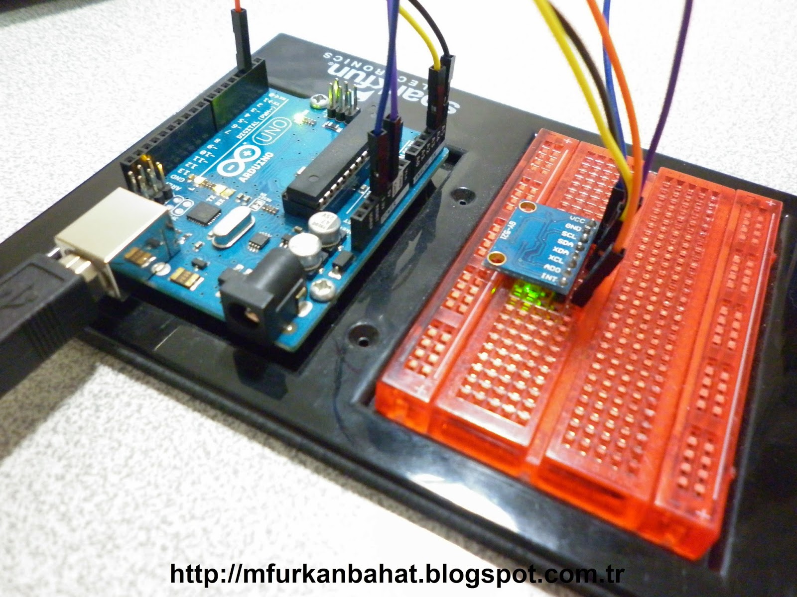 Artificial Horizon and Compass Using Arduino-Processing-MPU6050