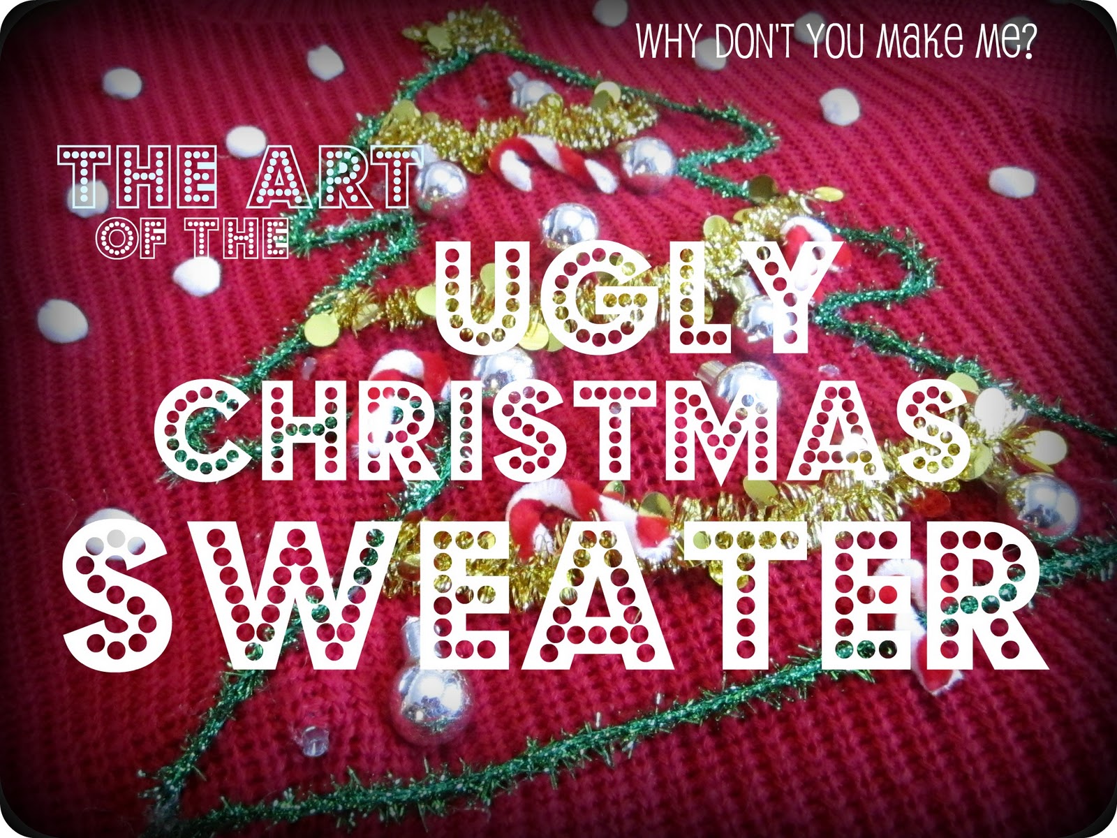 mandeeblogs: The Art of the Ugly Christmas Sweater