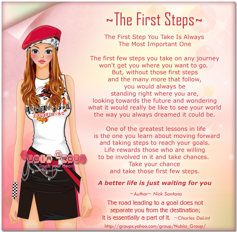 * Nubia_group Inspiration *: The First Steps