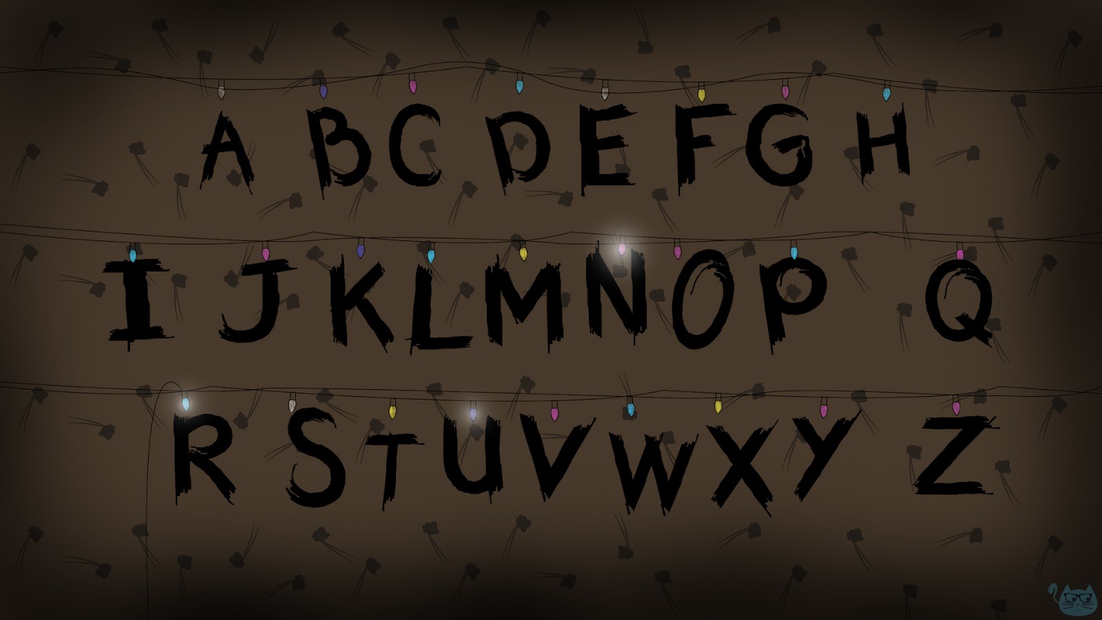 Stranger Things Wall ~ Nekopyon