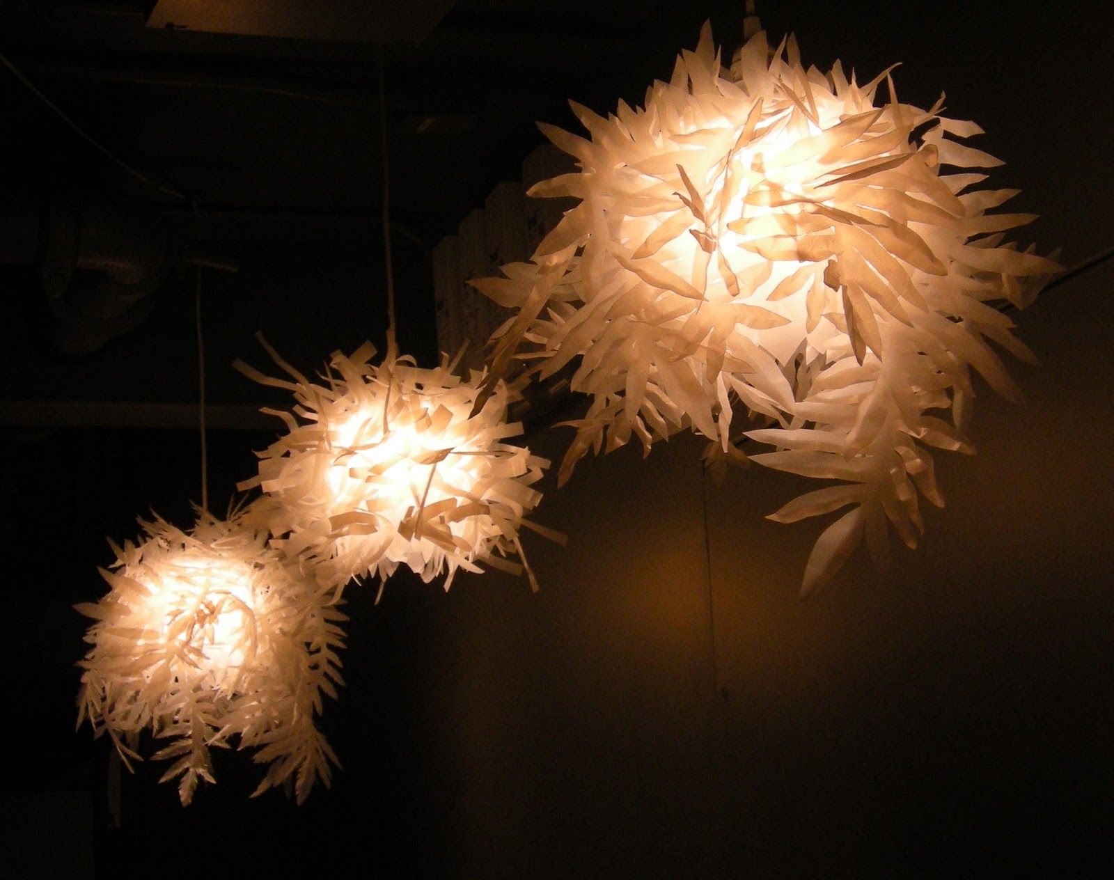 The Mathematical Tourist: Recycled Plastic Lamps