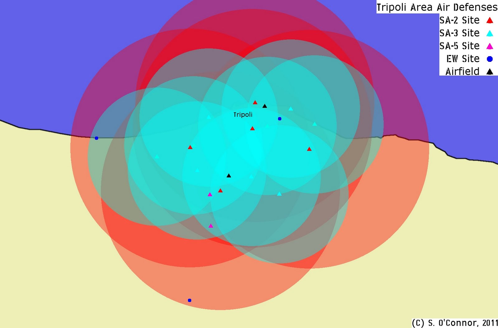 IMINT & Analysis: Libyan NFZ: The SAM Threat