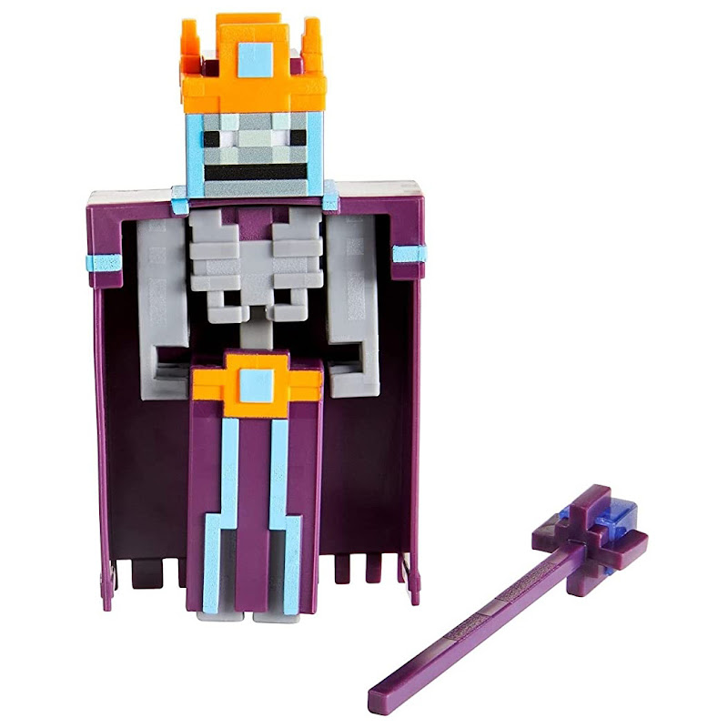Minecraft Skeleton Necromancer Dungeons Series 3 Figure | Minecraft Merch