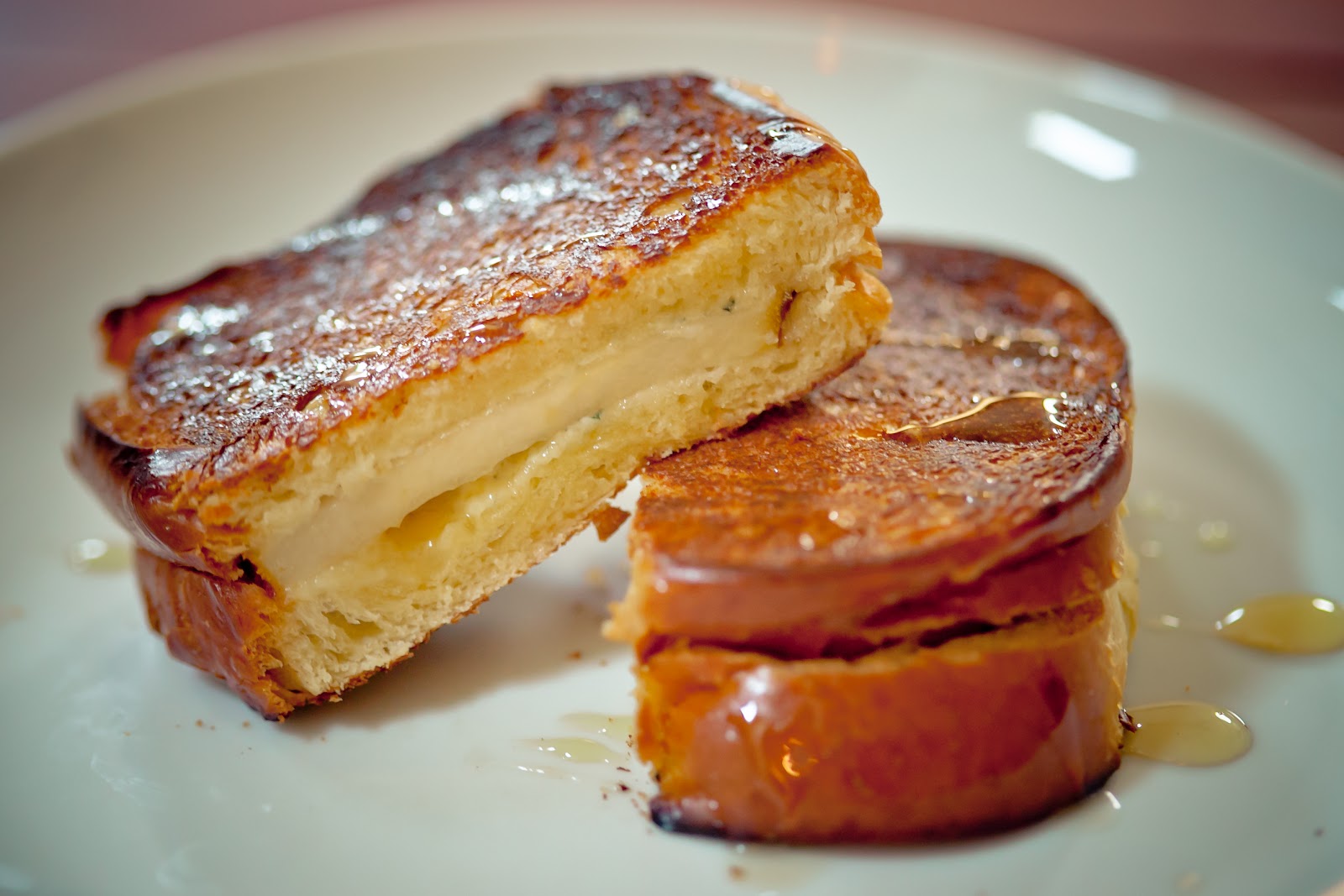 Food Twenty Four Seven: Pear and Blue Cheese grilled cheese sandwiches