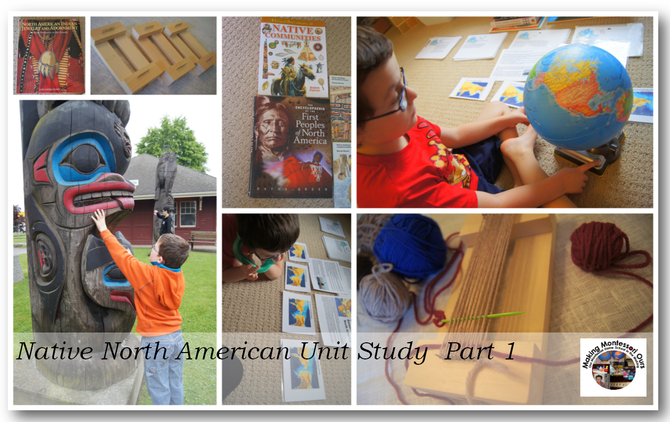 North American Continent Box, Montessori Geography & History At Home ...