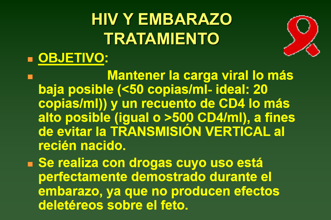TOCOGINECOLOGIA ARGENTINA: HIV y embarazo