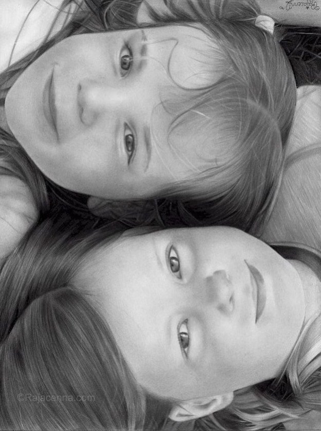 Realistic Paintings By 18 Years Old Rajacenna A Self Taught Artist