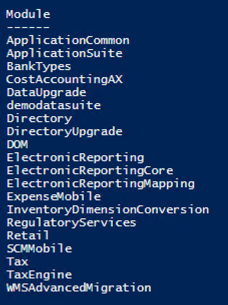 Yet Another Dynamics Ax Blog List Hotfixes Using Powershell In D365fo Ax7