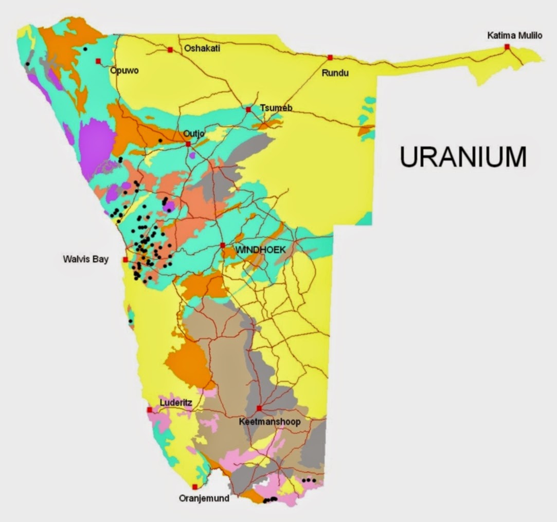 Spilpunt: Uranium Mineralization in Namibia