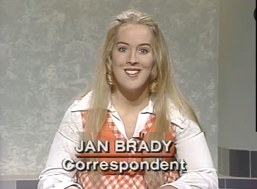 The Brady Bunch Blog: Melanie Hutsell as Weekend Update Correspondent ...