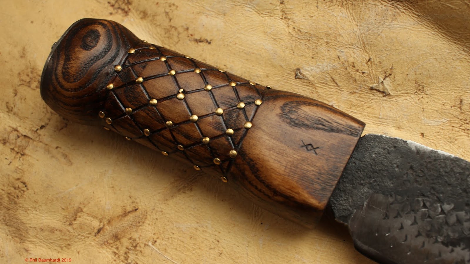 Blackheart Forge: Highland Dirk Forged From a Farrier's Rasp