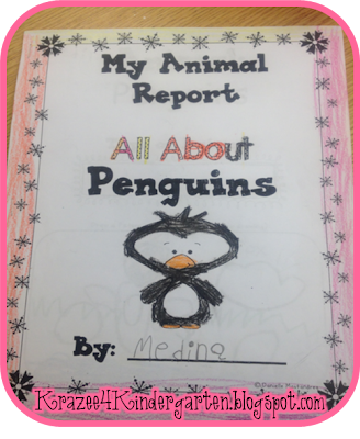 Krazee 4 Kindergarten: Kindergarten Informational Non-Fiction Report ...