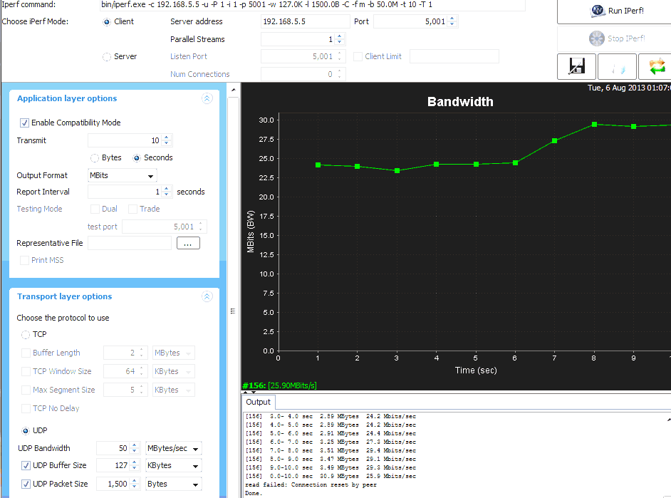 Measuring Network Throughput Throughput Testing Tools