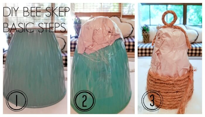 Easy DIY Bee Skep for under $10! - DIY Beautify - Creating Beauty at Home
