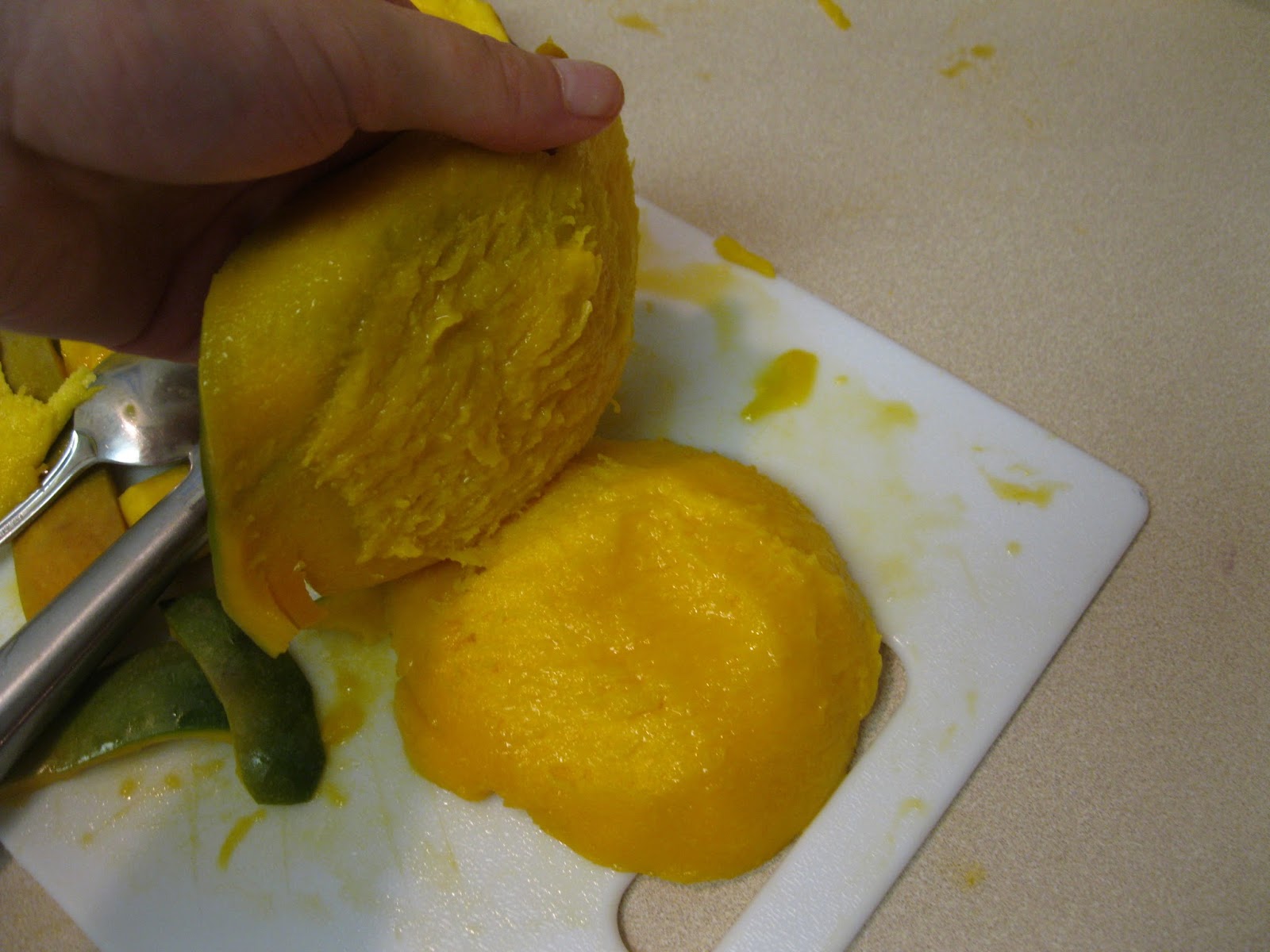 So There.: How To Peel a Mango - Step by Step Tutorial with Photos