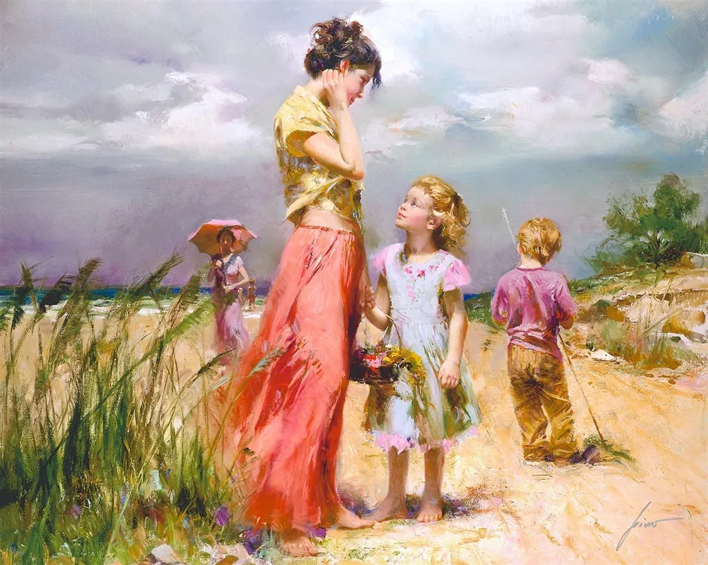Pino Daeni | Romantic painter | Masterpieces of Art