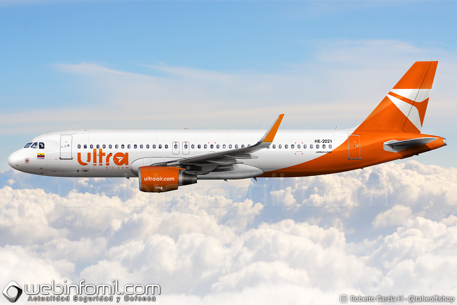 Ultra Air anunció que incorporará una flota de aviones Airbus A320 y ...